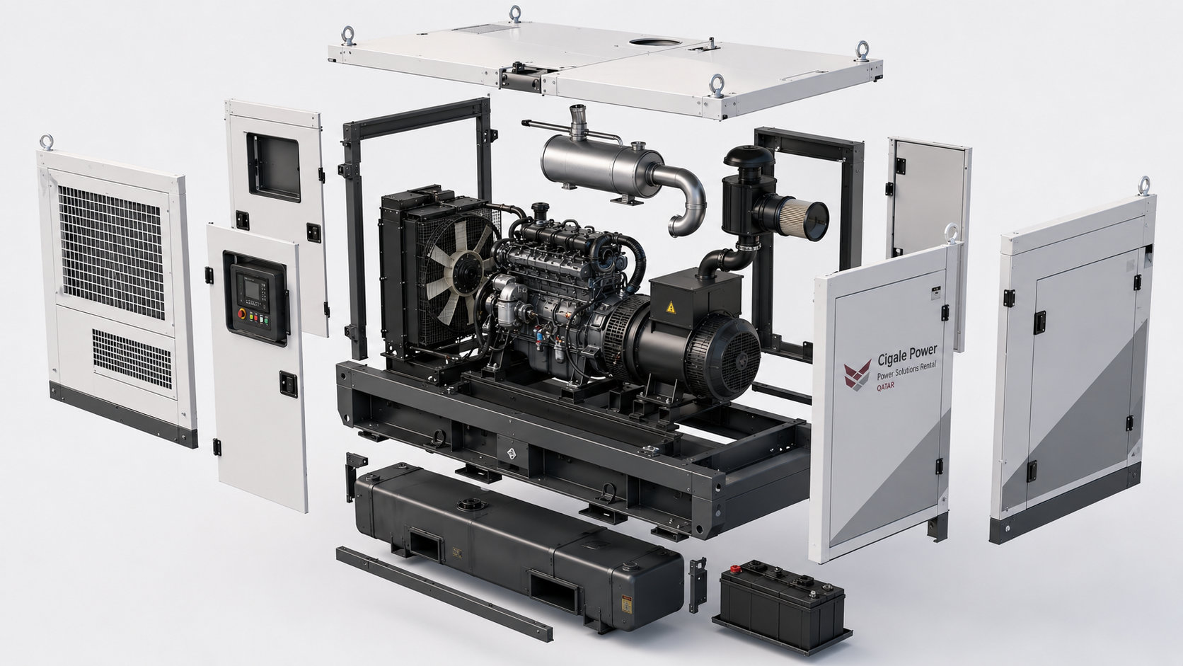 Generator Maintenance Checklist for Qatar's Hot Weather | Cigale Power